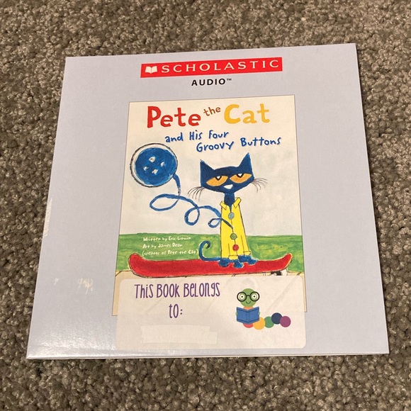 Scholastic | Other | 525pete The Cat And His Four Groovy Buttons Book ...